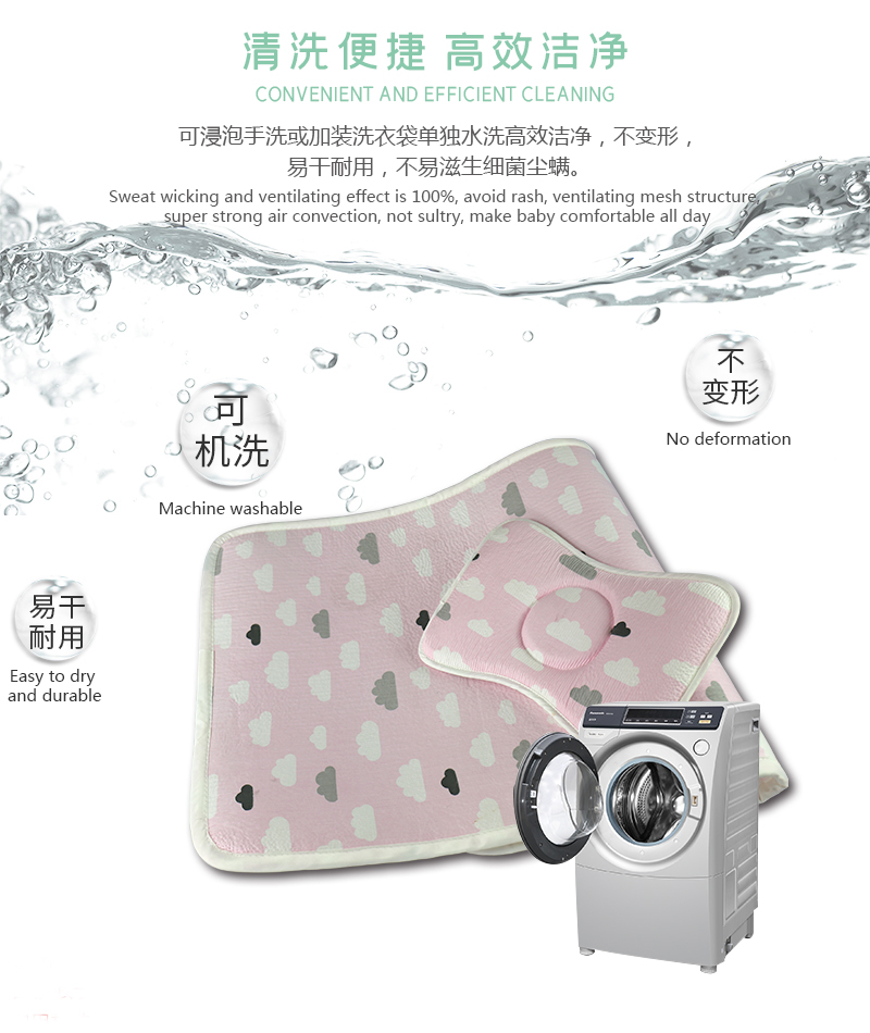 Export 3D Mesh Breathable Baby Pad